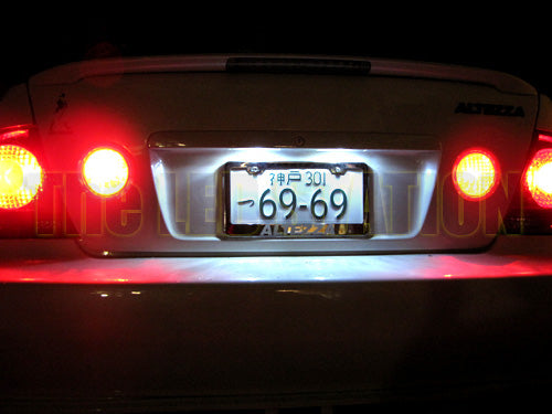 White LED Interior Dome, Map, Trunk And License Plate Lights Kit For L ...