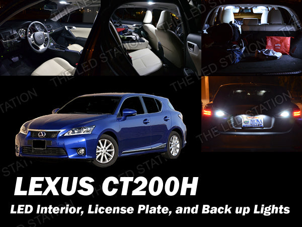 SMD LED Interior, License Plate and Back up Lights Package For Lexus C ...